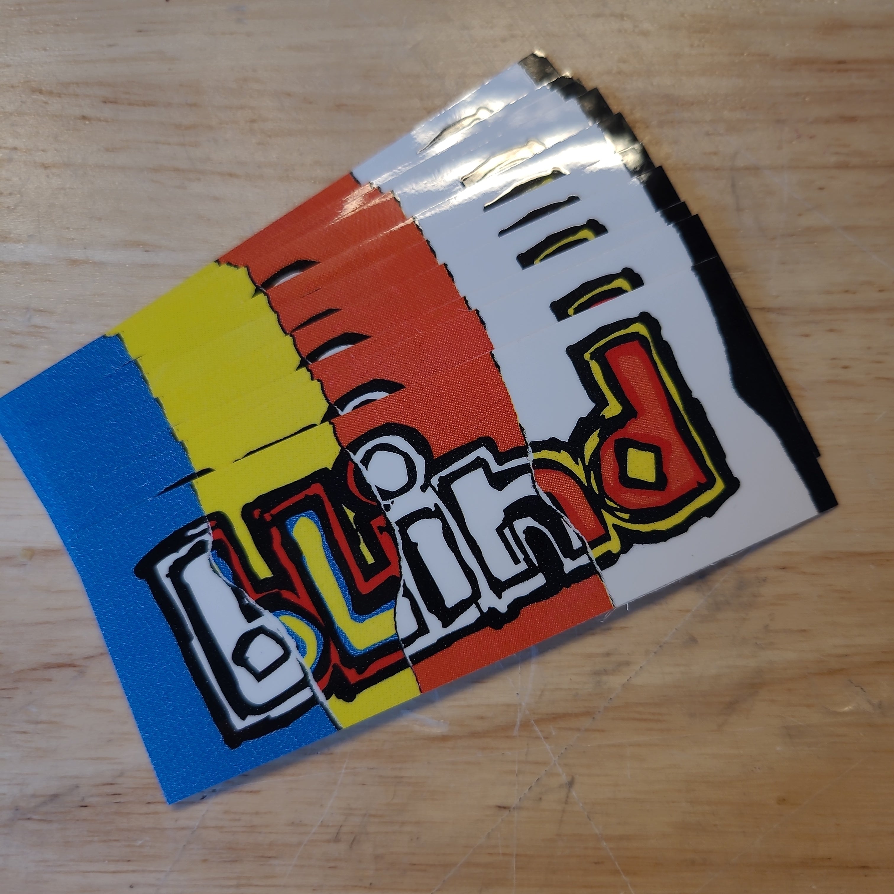 Blind - OG Ripped Stickers – Grand River Skate Shop