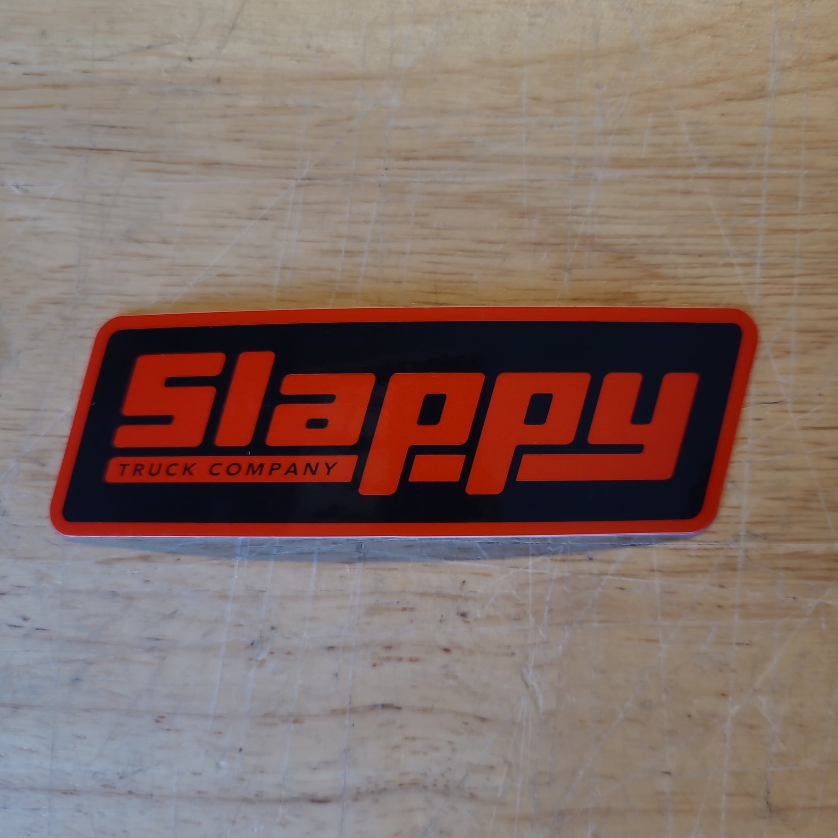 Slappy Trucks - OG Logo Sticker – Grand River Skate Shop