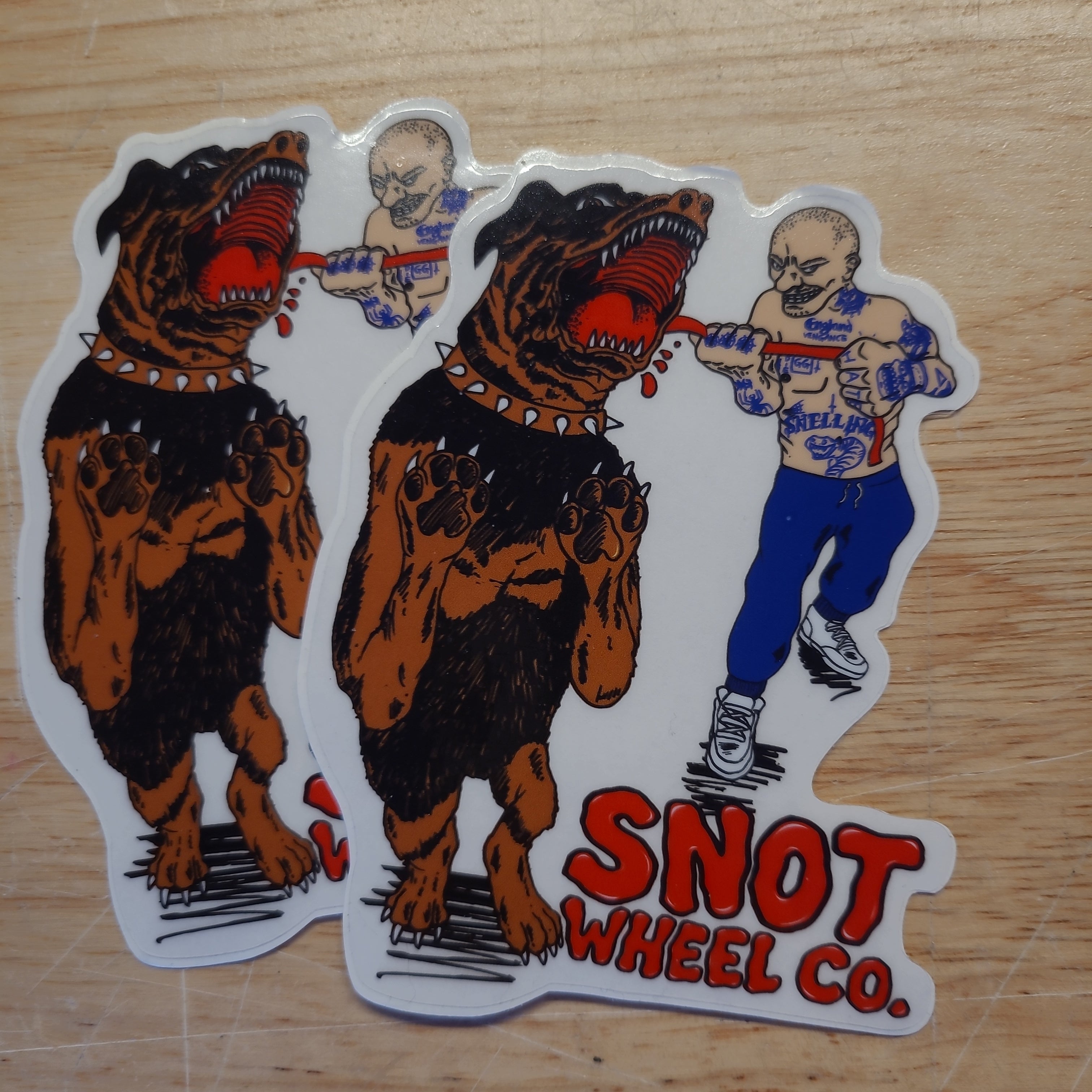 Snot - Snelling Big Dog Sticker – Grand River Skate Shop